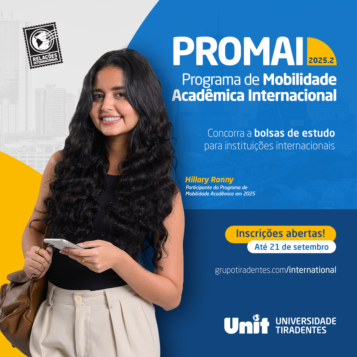 Relações Internacionais - Grupo Tiradentes